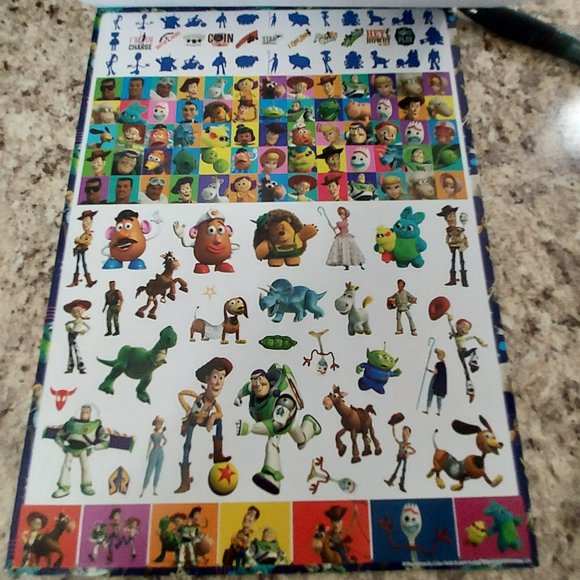 Office | New Toy Story 4 Sticker Pad With 4 Play Scenes Over 120 ...